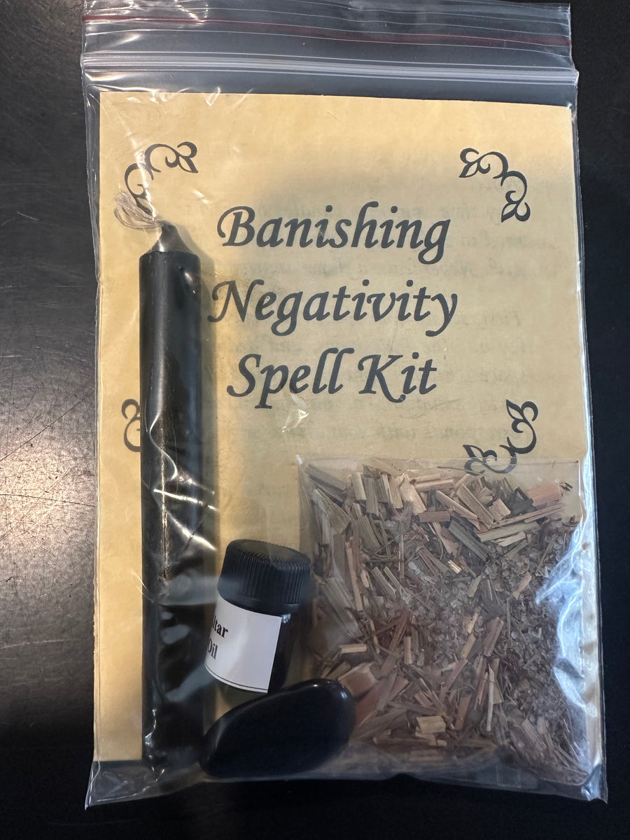 Banishing Negativity Spell Kit – thornandmoon