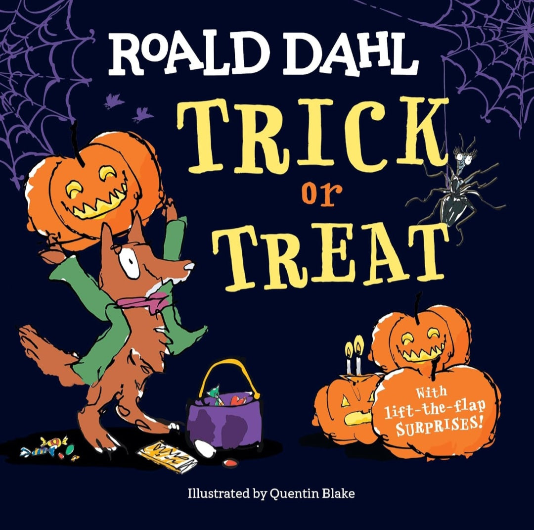 Trick or Treat by Roald Dahl with Lift the Flap Surprises Book ...